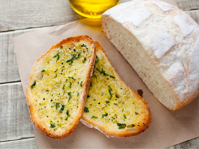 Easy Garlic Bread with Homemade Garlic Butter - Savor the Inspiration