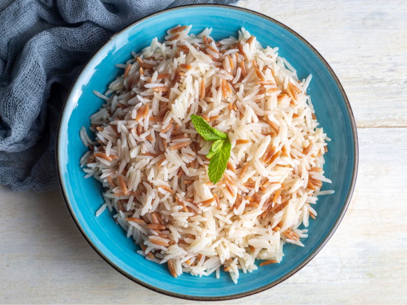 Turkish-Style Rice Pilaf with Orzo - Savor the Inspiration